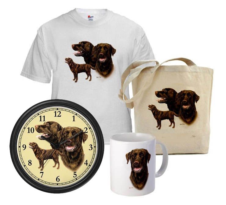 Labrador Retriever Head Study Print RMDH94